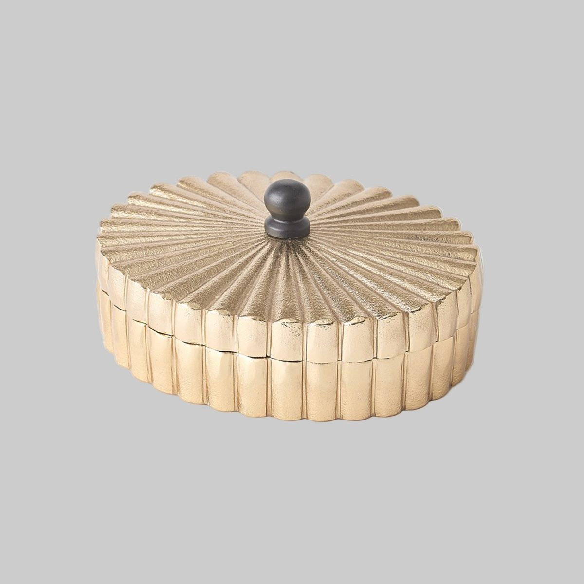 Oval Box - Gold – Maison Curated